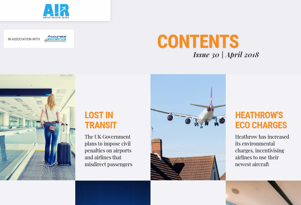 AJT Engineering - Airport Industry Review | Issue 30 | April 2018