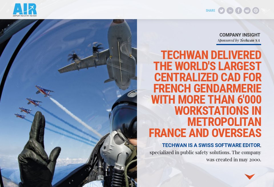 Techwan Company Insight - Airport Industry Review | Issue 46 | August 2019