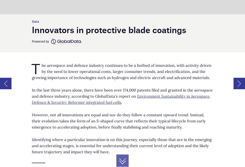 Innovators in protective blade coatings - Airport Industry Review ...