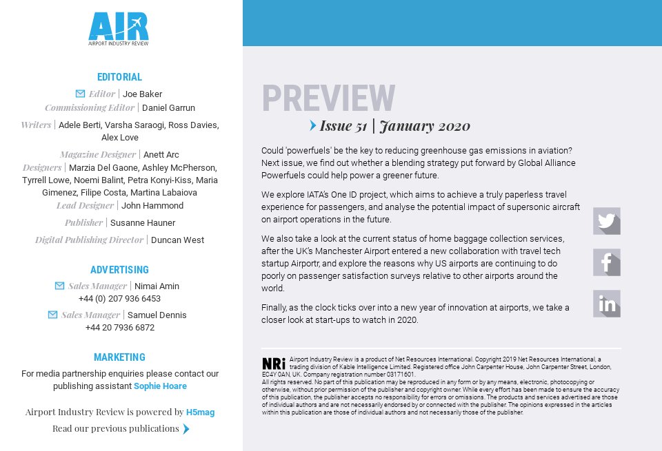 AJT Engineering - Airport Industry Review | Issue 50 | December 2019