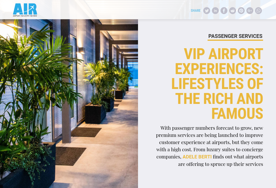 VIP airport experiences: lifestyles of the rich and famous - Airport ...