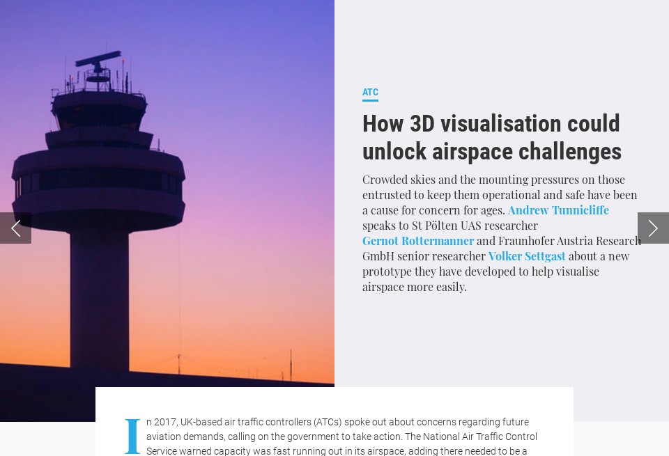 How 3D visualisation could unlock airspace challenges - Airport ...