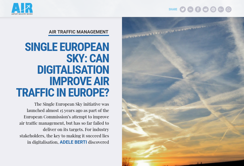 Single European Sky: can digitalisation improve air traffic in Europe ...