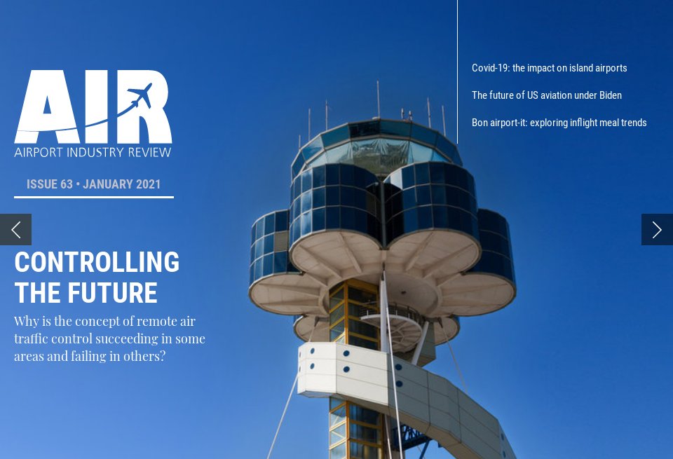 Remote ATC towers: why not everyone is on board - Airport Industry ...