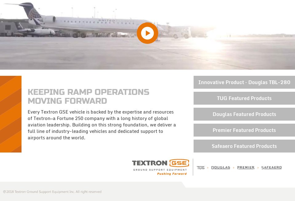 Textron - Airport Industry Review | Issue 45 | July 2019