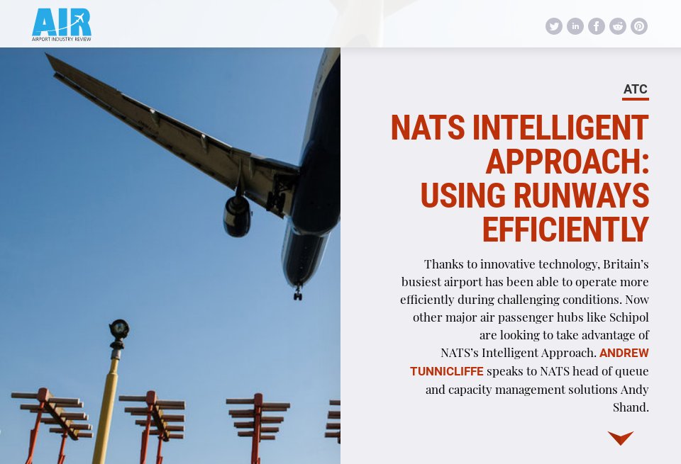 NATS Intelligent Approach: using runways efficiently - Airport Industry ...