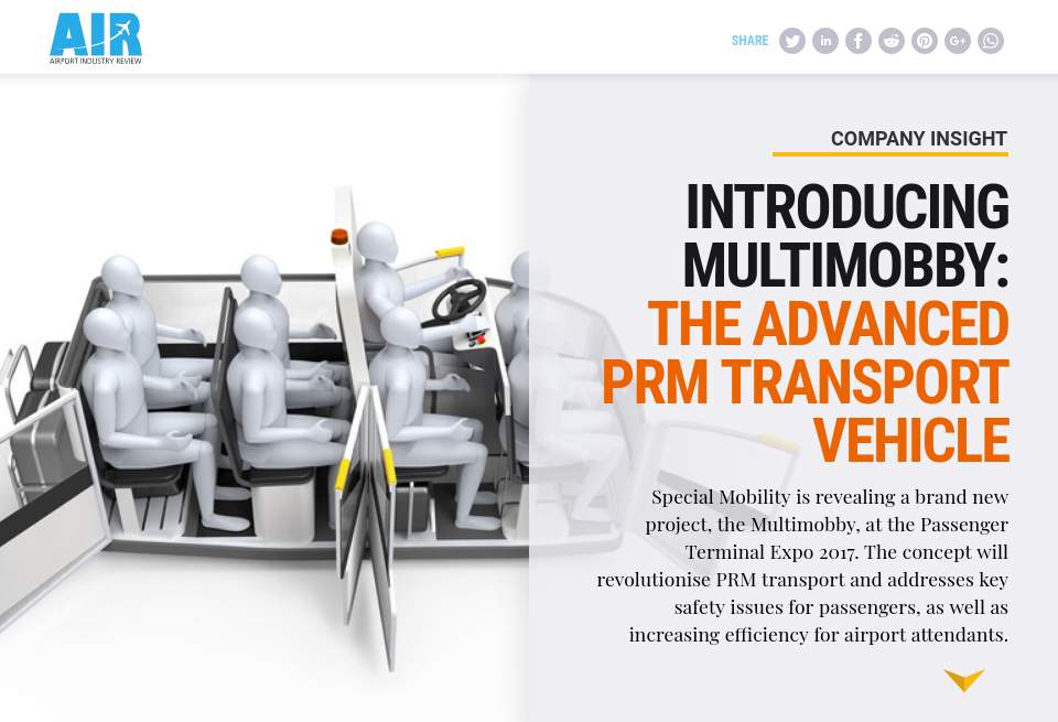 Special Mobility Company Insight - Airport Industry Review | Issue 31 ...