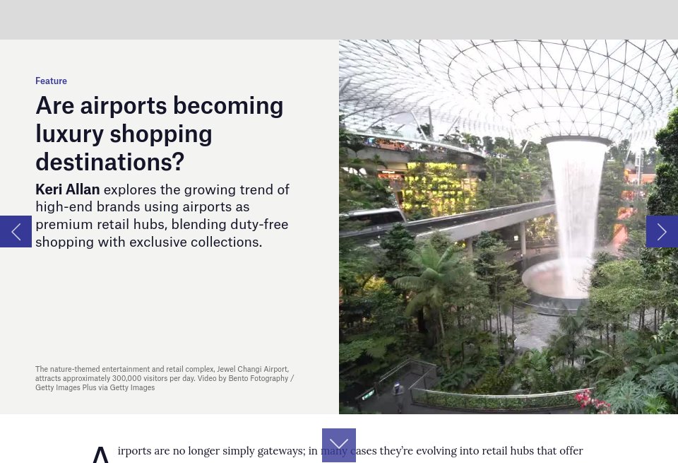 Are airports becoming luxury shopping destinations? - Airport Industry ...